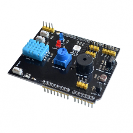 SHIELD MULTIFUNCIONAL PARA ARDUINO UNO – dipmecatronica